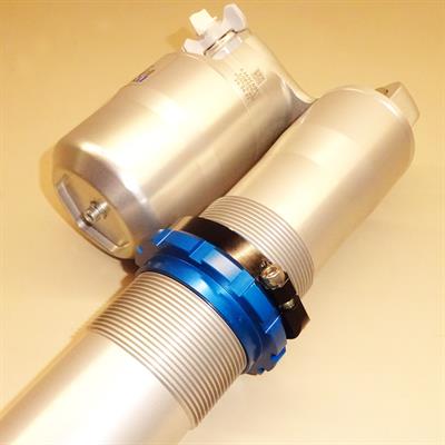 KIT Preload Adjuster+Clamp WP Link BLUE - SHOCK MAINTENANCE - Lainer Surpension