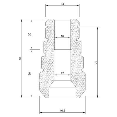 Bottom out bumper KYB 16 mm - SHOCK MAINTENANCE - Lainer Surpension